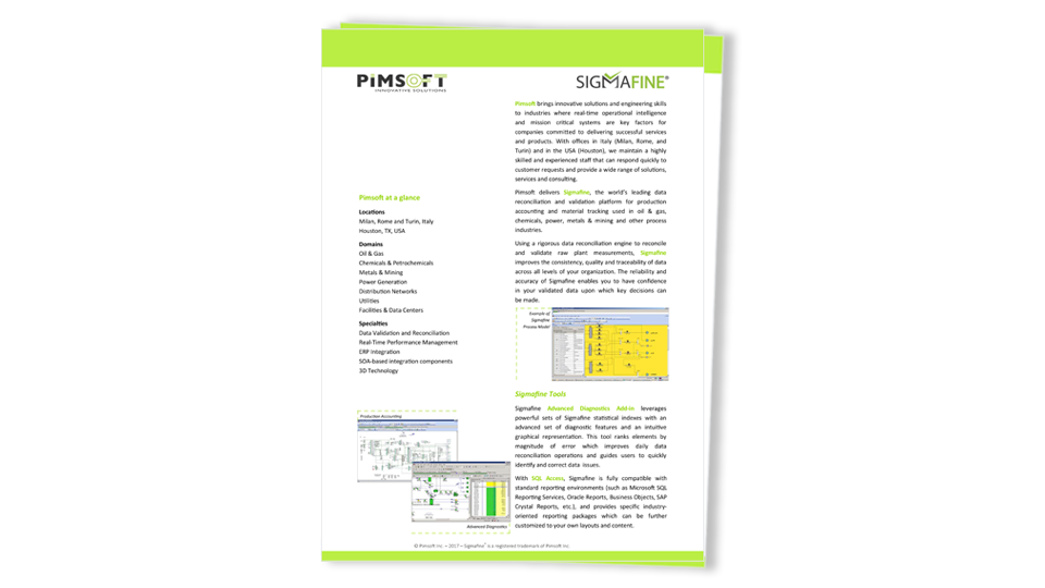 Pimsoft Overview | Pimsoft