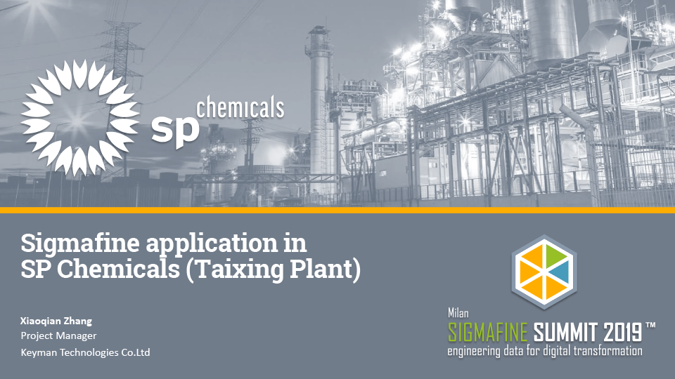 Sigmafine Application in SP Chemicals – Taixing Plant | Pimsoft